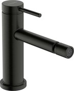 Hansgrohe Tecturis S - Bidetová baterie s výpustí, EcoSmart, kartáčovaný černý chrom 73201340