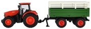 Traktor Zetor RC s vlekem TEDDIES 42cm
