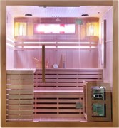 BPS-koupelny Finská sauna Relax HYD-3942 180x160, 4-5 osob