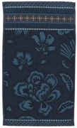 Pip Studio bavlněný froté ručník na ruce Jasmine Jacquard tmavě modrý 30x50 cm