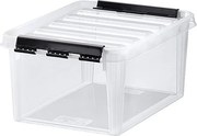 Smartstore Classic Box s víkem, 34 × 25 × 16 cm, 8 l, transparentní