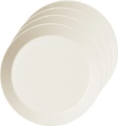 Talíř Teema 26cm, bílý / sada 4ks