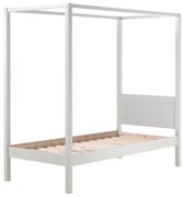 Bílá dětská postel 90x200 cm PINO CANOPY – Vipack
