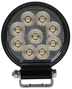LED Bodové svítidlo pro automobil BLACK LED/36W/10-30V IP69 5700K kulatý