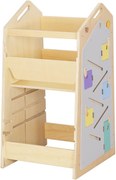 Busykids montessori učící věž 5in1 big vanilla