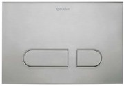 Duravit DuraSystem - Ovládání splachování, kartáčovaný nerez WD5012704000
