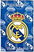 Coral fleece deka FC Real Madrid - motiv Hala Madrid! - 100 x 150 cm