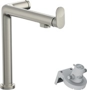 Hansgrohe Aqittura M91, filterSystem 240, 1jet, vzhled nerezu, HAN-76804800