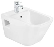 Roca The Gap - Závěsný bidet, s přepadem, otvor pro baterii, bílá A357475000