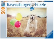 RAVENSBURGER Labrador s balónky 500 dílků