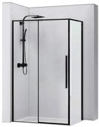 Sprchový kout MAXMAX Rea SOLAR 120x90 cm - černý