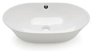 Bathco 4038 - Umyvadlo na desku TOULOUSE 59x42 cm porcelán/bílá