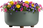 PLASTOVÝ KVĚTINÁČ TERRA 30X14,5 CM MÁTOVÁ