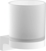 Hansgrohe AddStoris S - Držák kartáčků a pasty, sklo/matná bílá 41769700