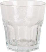 Sklenička se smajlíkem Heart & Smile - Ø 8*8 cm / 200 ml