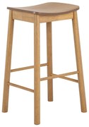 Barová stolička v přírodní barvě (výška sedáku 74,5 cm) Barlow – Actona
