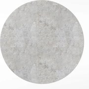 Kulatý Koberec Vinyl pro bydlení Surový průmyslový kámen Beton 100 cm