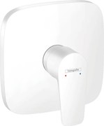 Hansgrohe Talis E, sprchová baterie pod omítku, bílá matná, 71765700