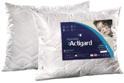 70x80 Antialergický polštář Actigard 1,00 kg bílý 100% bavlna s antibakteriální úpravou Actigard AMW