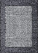 Ayyildiz, Kusový koberec Life Shaggy 1503 grey, 300x400, šedá, ložnice