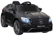 HOMCOM dětské autíčko Mercedes-Benz AMG GLA45 licencované elektrické autíčko s dálkovým ovládáním MP3 bezpečnostní pásy pro 37-60 měsíců Černá | Aoso…