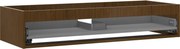 Mexen Box-A, závěsná skříňka 120 cm, 1 zásuvka, ořech, 91AX0-1200-235-1-86