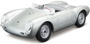 Maisto porsche 550 a spyder 1:18 stříbrná