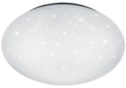 Trio 686014000 led stropní svítidlo paolo 1x15w | 1500lm | 4000k | ip44 - hvězdný efekt, bílá