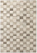 Krémový ručně tkaný vlněný koberec 160x230 cm Boho 1.0 Quadra – Vikosa
