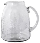 Skleněný džbán Etched Floral 1,8 l Strömshaga