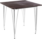Jídelní stůl z jilmového dřeva ø 80 cm District – Premier Housewares