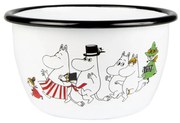 Smaltovaná miska Moomin Valley multi 600ml, Muurla Finsko