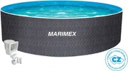Marimex | Bazén Marimex Orlando 3,66x0,91 m s příslušenstvím - motiv RATAN | 10303049