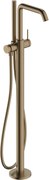 Hansgrohe Tecturis S, páková vanová volně stojící baterie na podlahu, kartáčovaný bronz, HAN-73440140