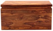 Indický nábytek - Truhlice Tina 90x45x45 z masivu palisandr Natural