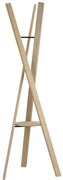 Věšák z dubového dřeva v přírodní barvě 62x176 cm Rakku – Blomus