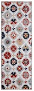 Šedý venkovní koberec běhoun 230x80 cm Flora - Flair Rugs