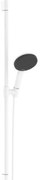 Hansgrohe Raindance Alive Select S - Set sprchové hlavice, tyče a hadice, 3 proudy, EcoSmart, matná bílá 24603700