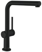 Hansgrohe M54, dřezová baterie Talis s výsuvnou koncovkou, EcoSmart, černá matná, 72845670