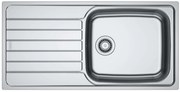 Franke Spark - Dřez SKX 611-100 LB, 100x50 cm, nerez 101.0712.194