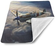 Sablio Deka pro miminko Stíhačka Spitfire - 80x100 cm