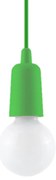 Sollux Lighting Závěsné svítidlo DIEGO 1 zelené