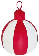 Plyšový dekorační polštář s vánočním motivem 25x30 cm Christmas Bauble – Catherine Lansfield