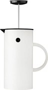 Stelton EM77 Pístový zavařovač na kávu nebo čaj Bílý