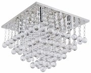 Toolight Křišťálová lampa Plafon 392203
