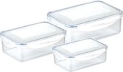 TESCOMA Dóza FRESHBOX 3 ks, 1,0 - 1,5 - 2,5 l, obdélníková