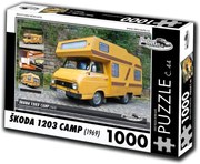 Puzzle retro-auta puzzle č. 44 škoda 1203 camp (1969) 1000 dílků
