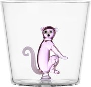 Ichendorf Milano designové sklenice na vodu Savannah Tumbler Pink Monkey