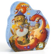 Puzzle - Rytíř a drak - 54 ks