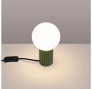 Sollux SL.1726 - Stolní lampa HALO 1xG9/8W/230V pr. 12 cm zelená